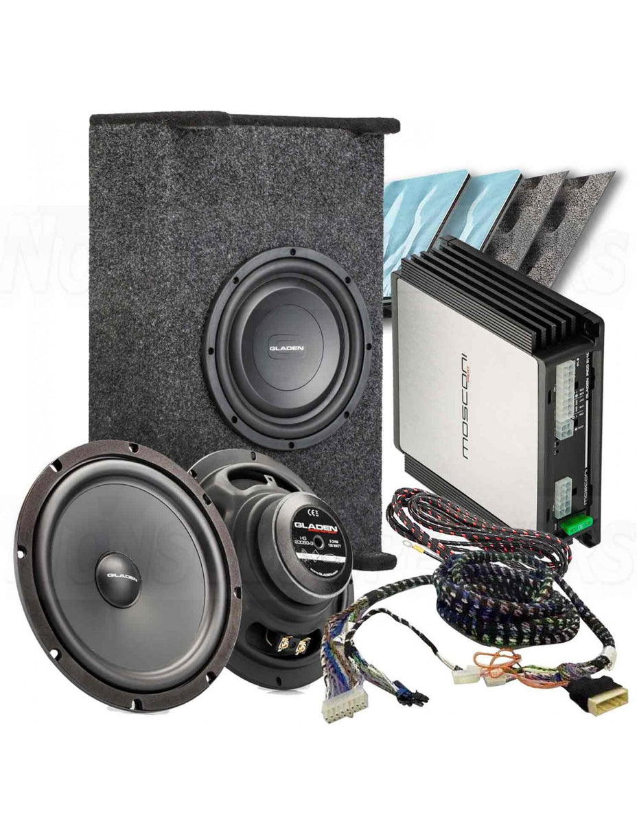 Plug and Play Audio Pack: Subwoofer + 8-channel DSP Amplifier for TESLA ...