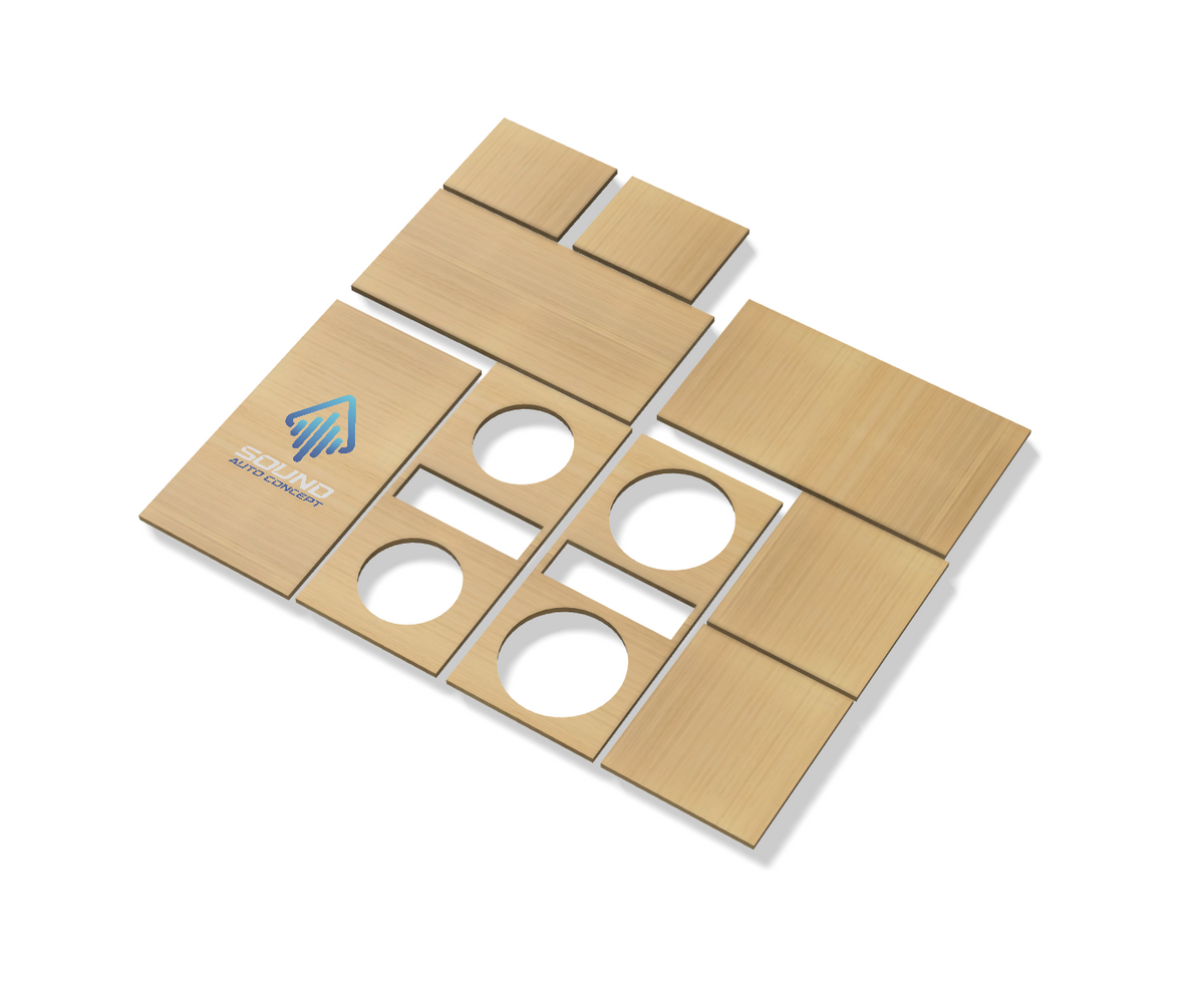 Custom-made box assembly | Sound Auto Concept